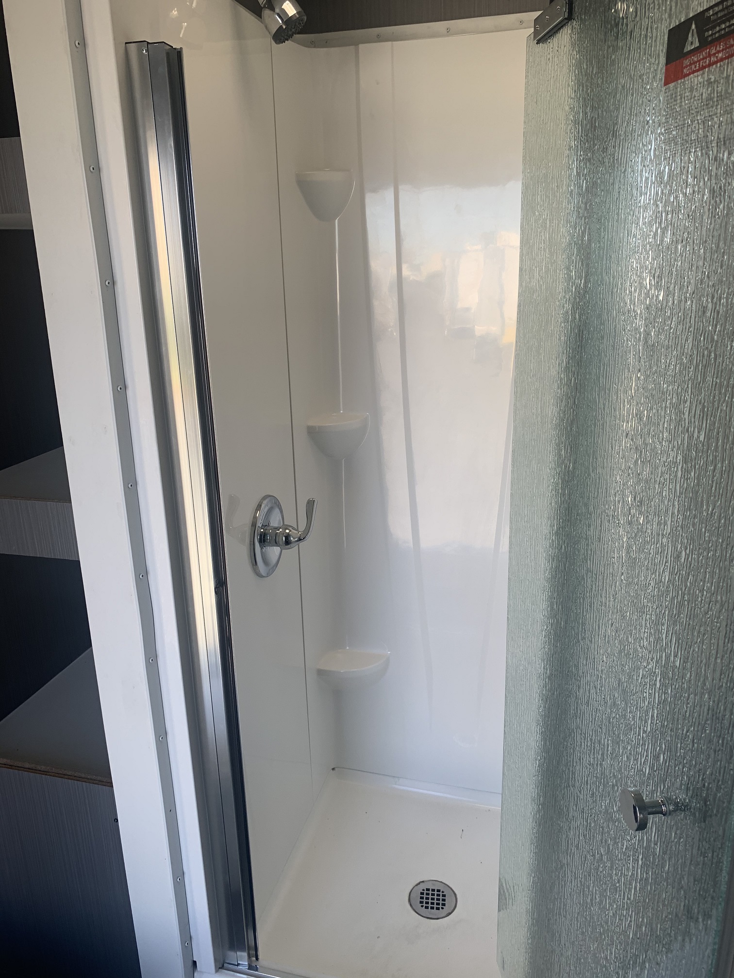 12 Ft. Shower Trailer – THE ROLLING THRONE